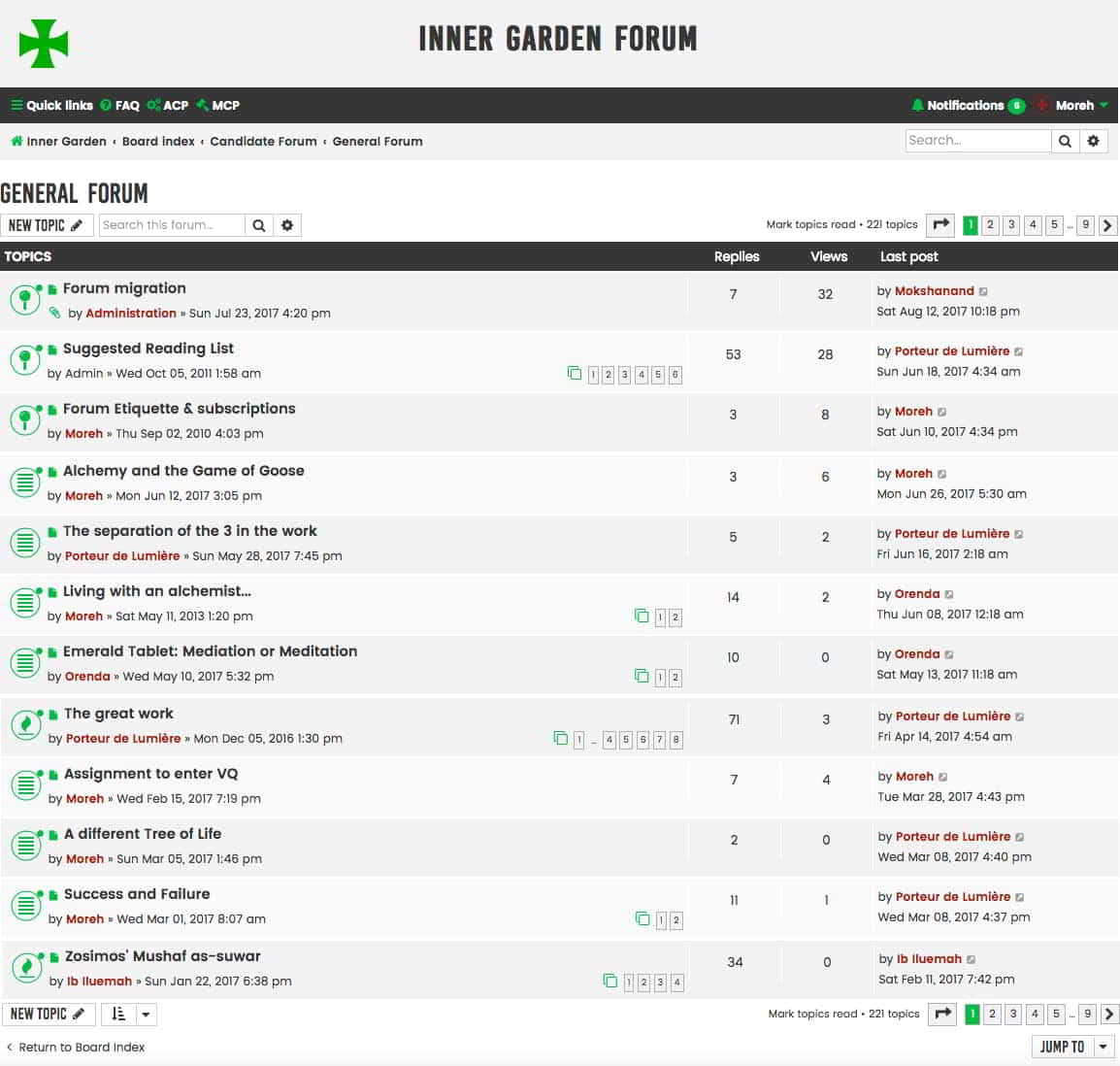 Inner Garden Lab Work